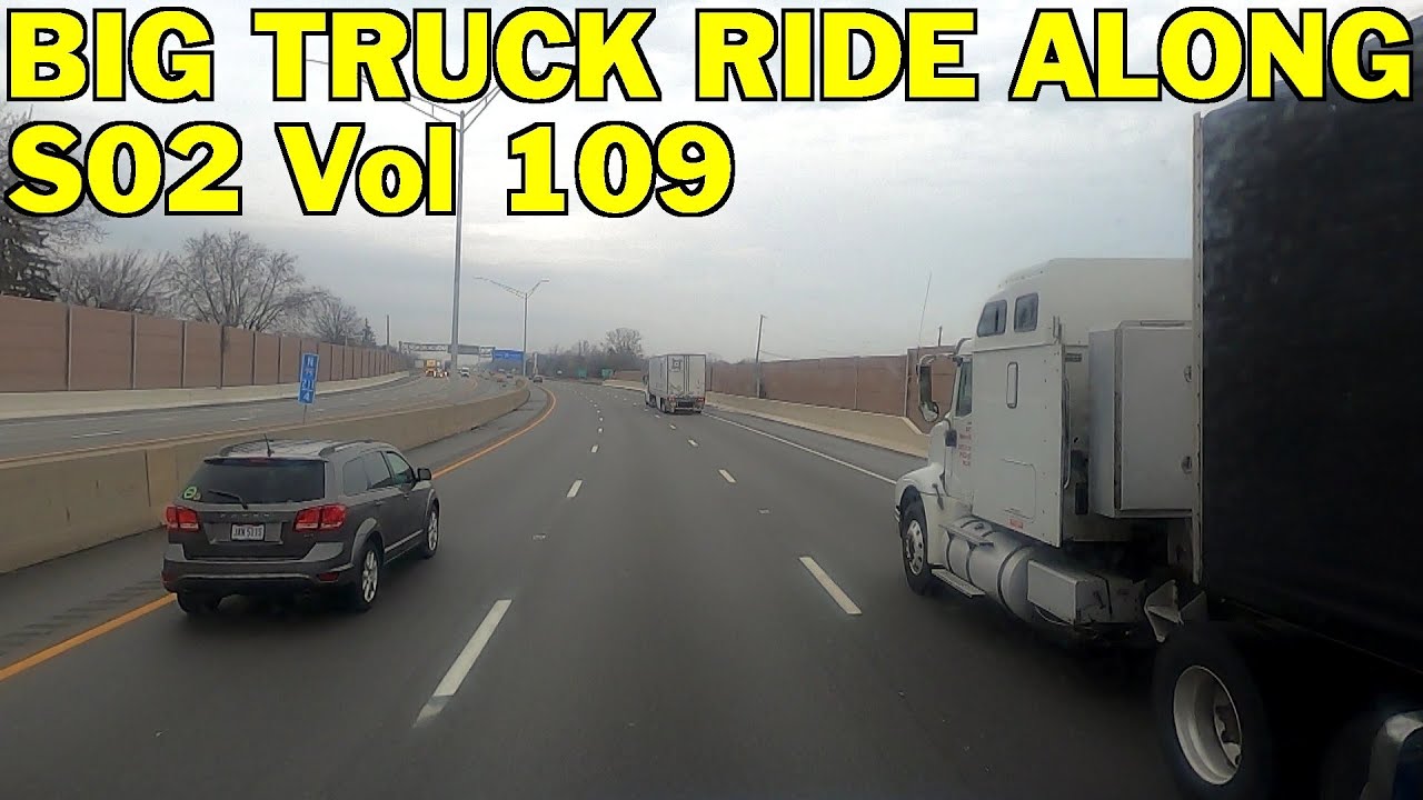 BIG TRUCK RIDE ALONG S02 VOL 109 - Near Toledo Ohio - YouTube