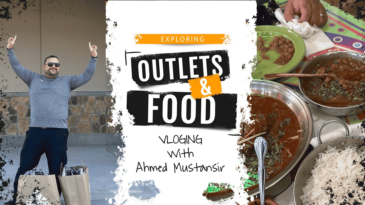 Outlets & Food In USA 🇺🇸 - YouTube