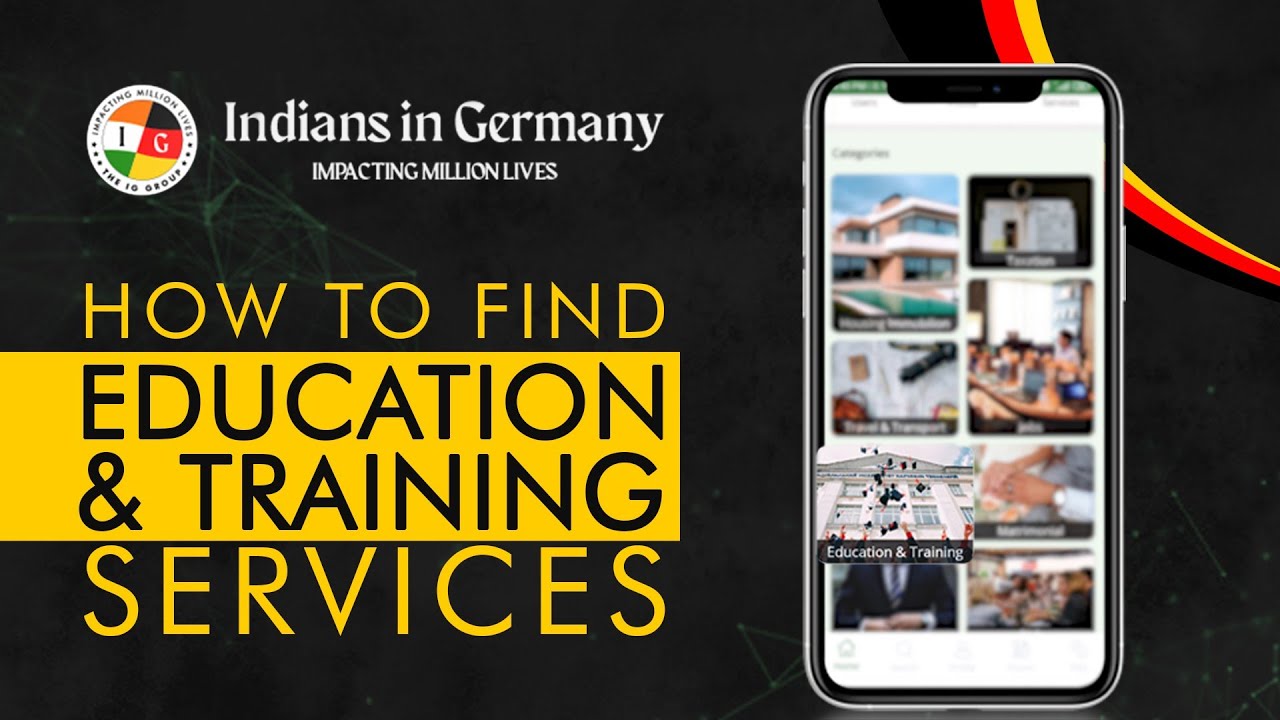 How to find Education and Training Services - YouTube