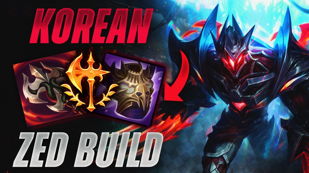 Rank 1 Zed Europe Tries The KOREAN BUILD? ( IT'S GOOD?) - YouTube