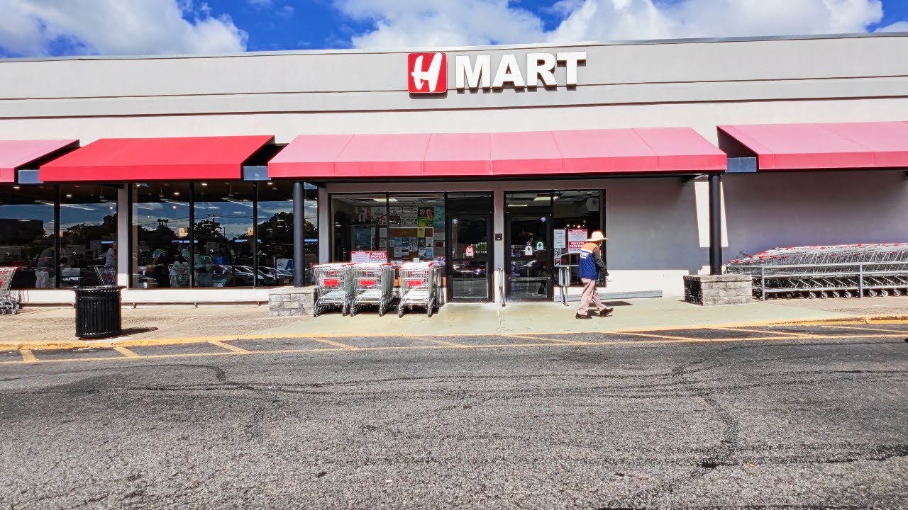 【4K】𝐖𝐀𝐋𝐊 🇰🇷 Grocery Shopping at H-Mart in Fort Lee NJ - YouTube