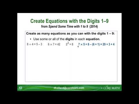 ELL Math Activities - CORE Learn - YouTube