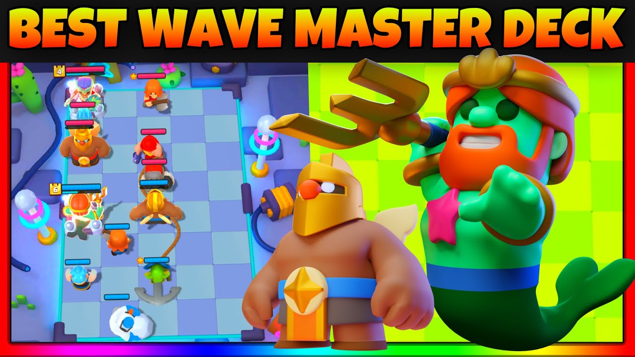 NEW Best Wave Master Deck in Clash Mini - 90% Win Rate - YouTube