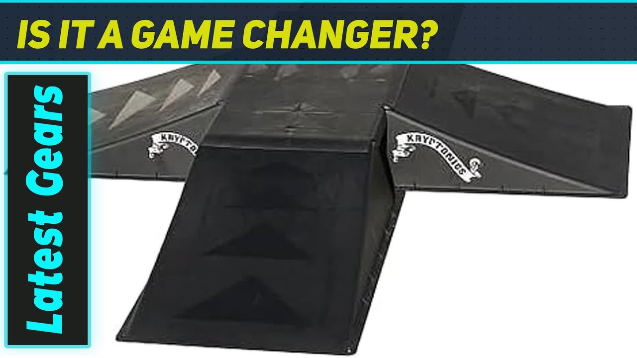Kryptonics Micro Pyramid Ramp: The Ultimate Stunt Accessory - YouTube