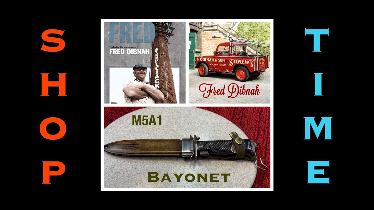 Fred Dibnah, M5A1 Bayonet for Jerry with Box Build. - YouTube