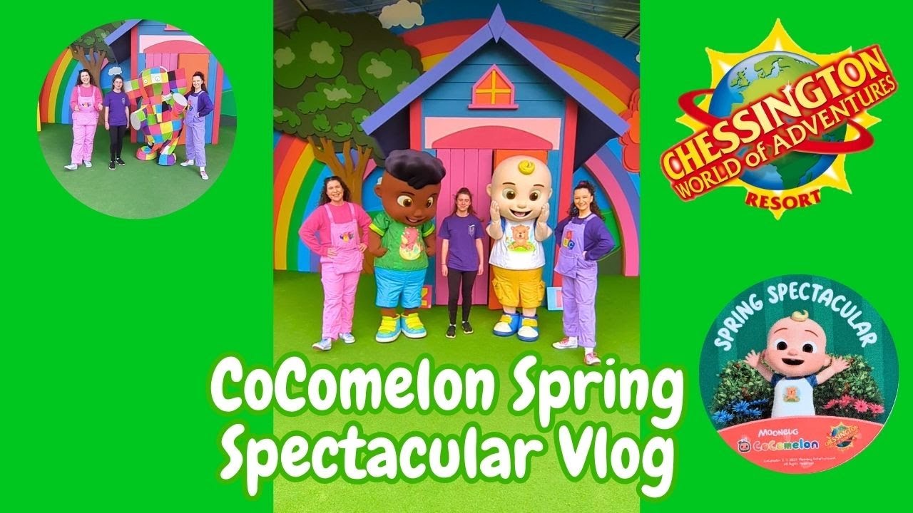 CoComelon Spring Spectacular Vlog 2024 at Chessington World of ...