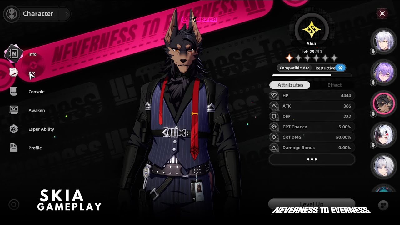 Skia Gameplay - NTE Neverness To Everness - YouTube