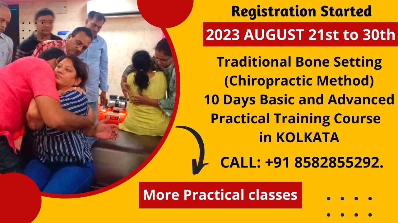 Traditional Bone Setting Advanced Practical Training Course: Call ...