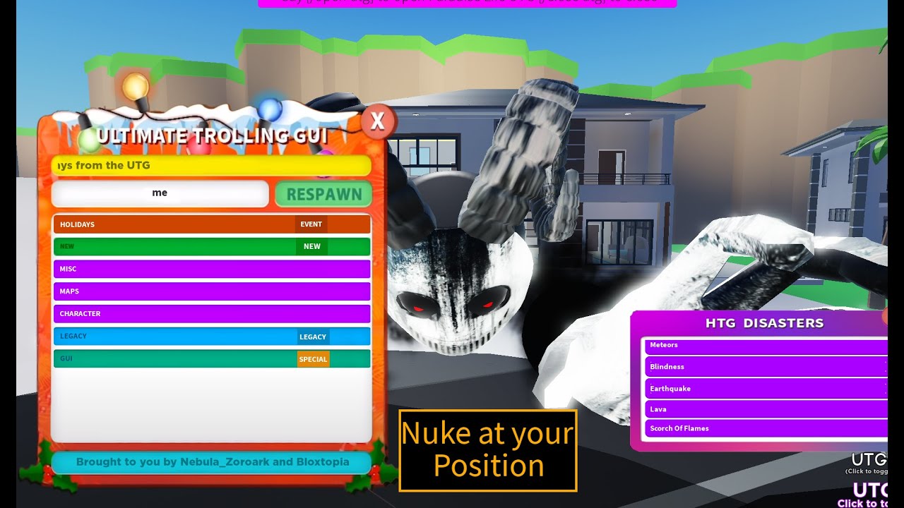Bloxtopia Ultimate Trolling Gui (Christmas UTG)/remake - YouTube