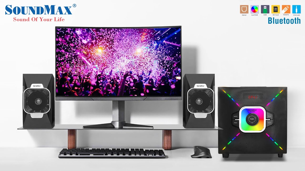 SoundMax A2126: Thiết kế cực chất, âm thanh cực đã - YouTube