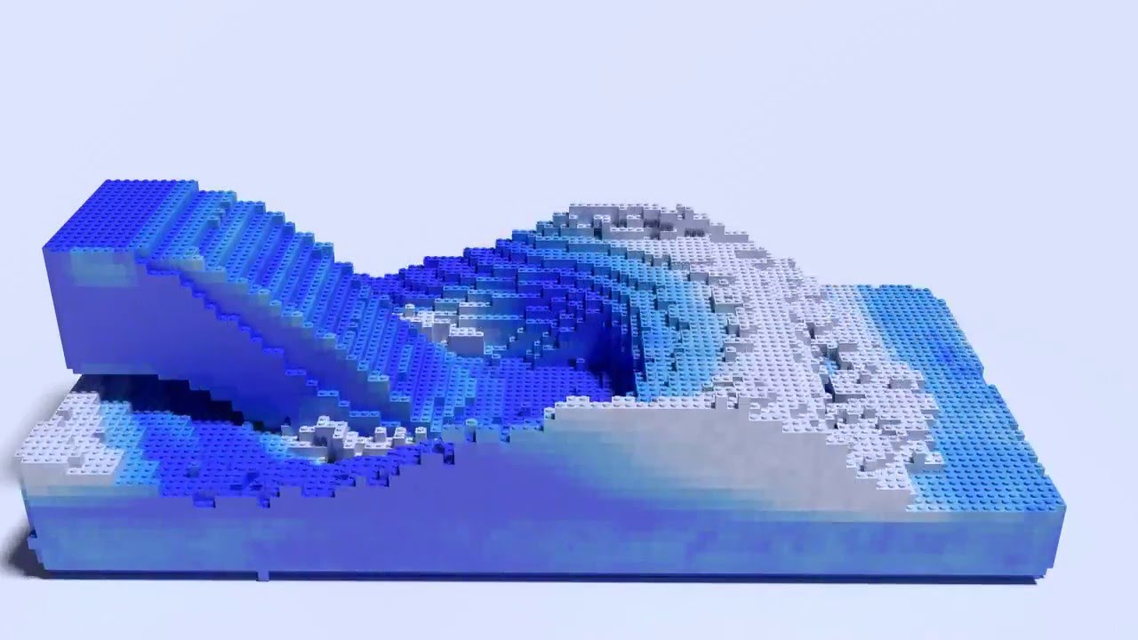 PIC/FLIP Fluid Simulation - LEGO Inflow - YouTube