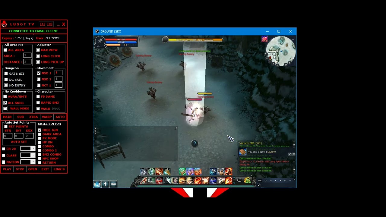 Cabal Ground Zero Latest Cheat / Bypass / Cabal Private Server EP8 ...