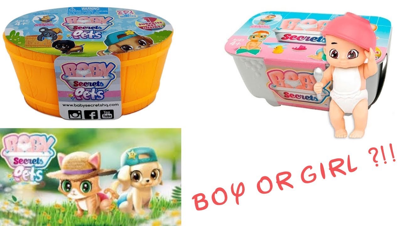 baby secrets & baby secrets pets blind boxes-v166-ألعاب الأطفال الجديدة ...