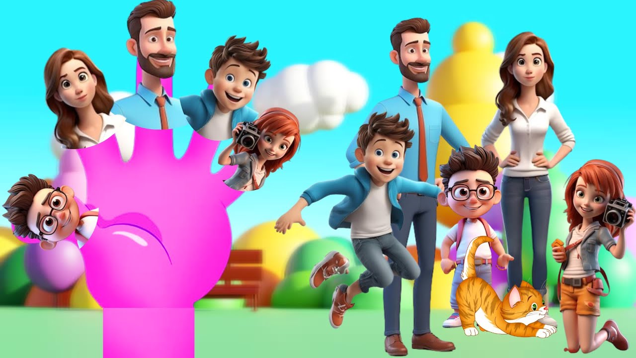 The Finger Family (Daddy Finger) - Extended Finger Family Song for Kids ...