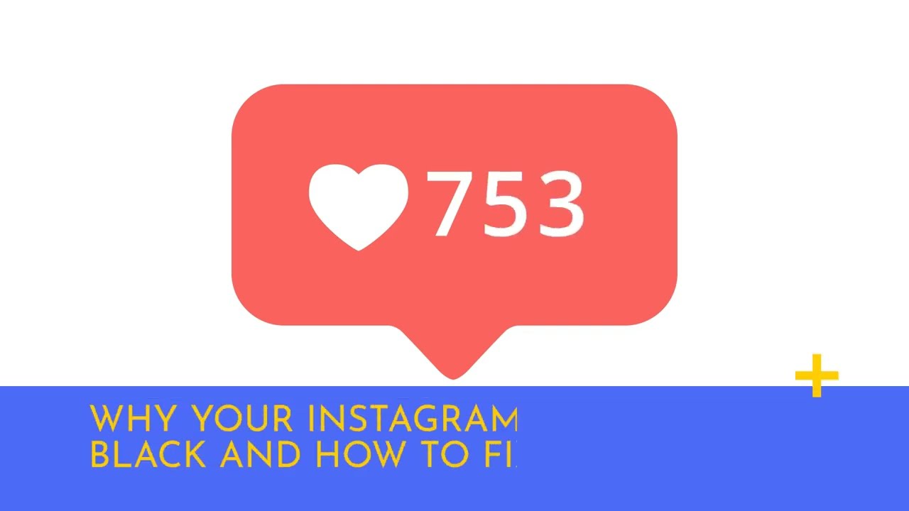 WHY YOUR INSTAGRAM MESSAGES ARE BLACK AND HOW TO FIX IT QUICK - YouTube