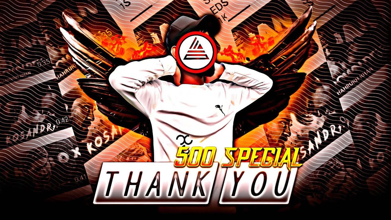 500 SUBS EDIT - 500 SUBSCRIBERS SPECIAL VIDEO EMOTIONAL STATUS EDIT 500 ...