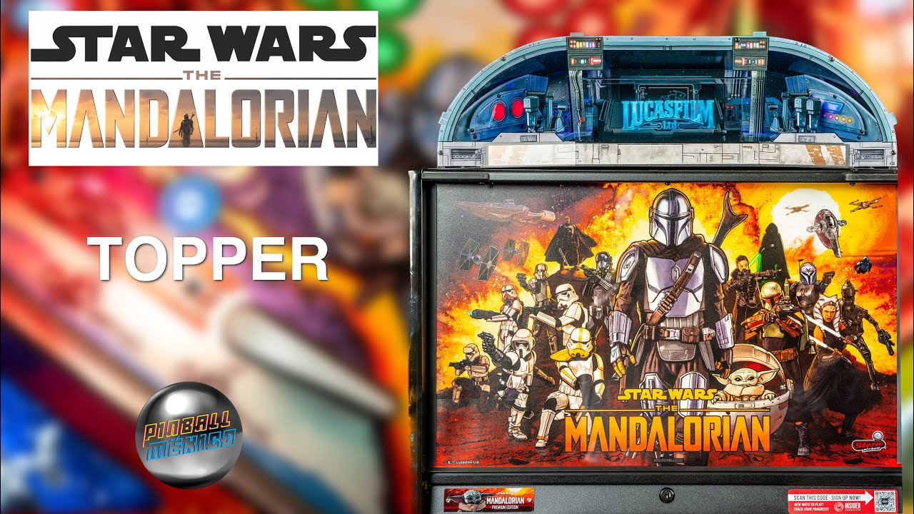 Accesorios Stern - Pinball The Mandalorian - Topper - YouTube