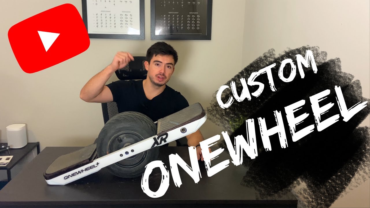 Customize Your OneWheel XR! Bumpers, Rails, Fender - YouTube