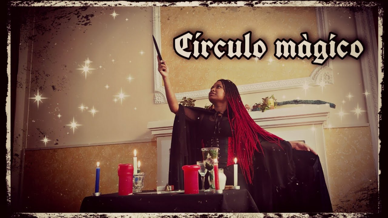 Círculo mágico Wicca - Parte 1 Trazado - YouTube