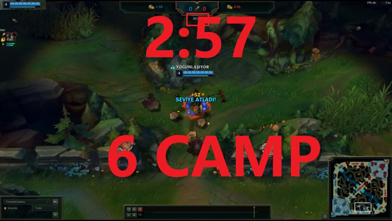 Jungle Speedrun Fiddlesticks 2:57 6 Camp Clear (Patch 12.1) - YouTube