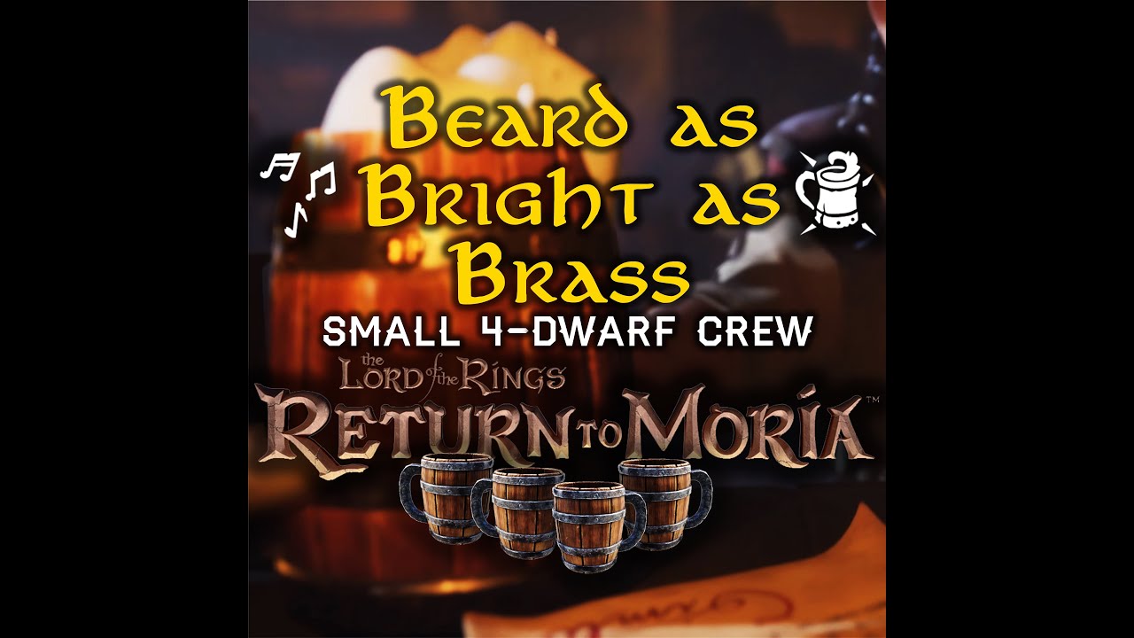 Beard as Bright as Brass | Small 4-Dwarf Crew | Dwarven Drinking Song ...