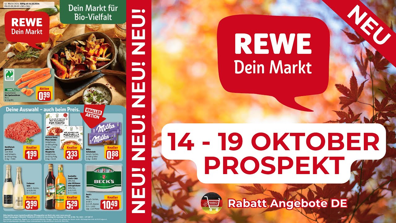 REWE Prospekte der Woche - Rabatt Angebote DE | 14 Oktober - 19 Oktober ...