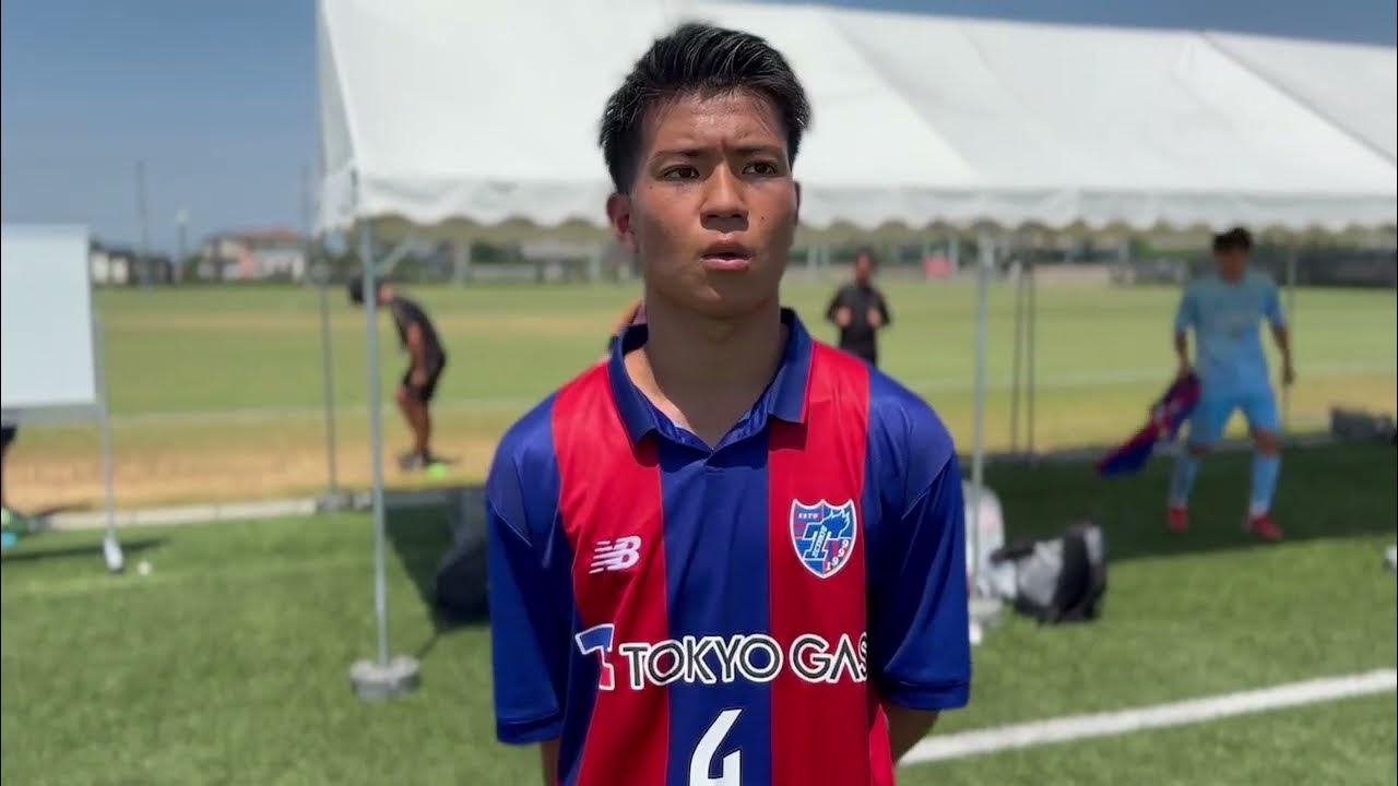 【JCY U-18】FC東京 4 石堂純平選手 試合後インタビュー729 - YouTube