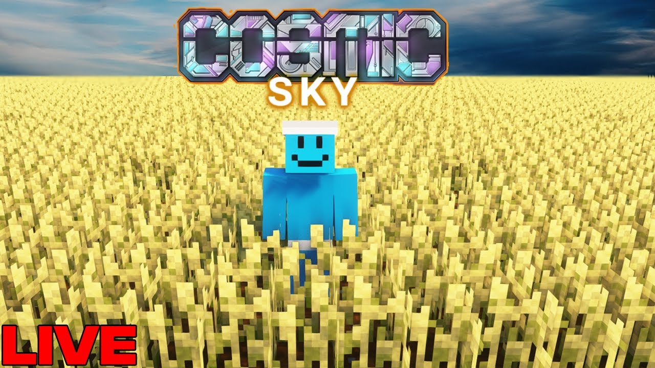 STARTING OUR BRAND NEW ISLAND! - Cosmic Sky - YouTube