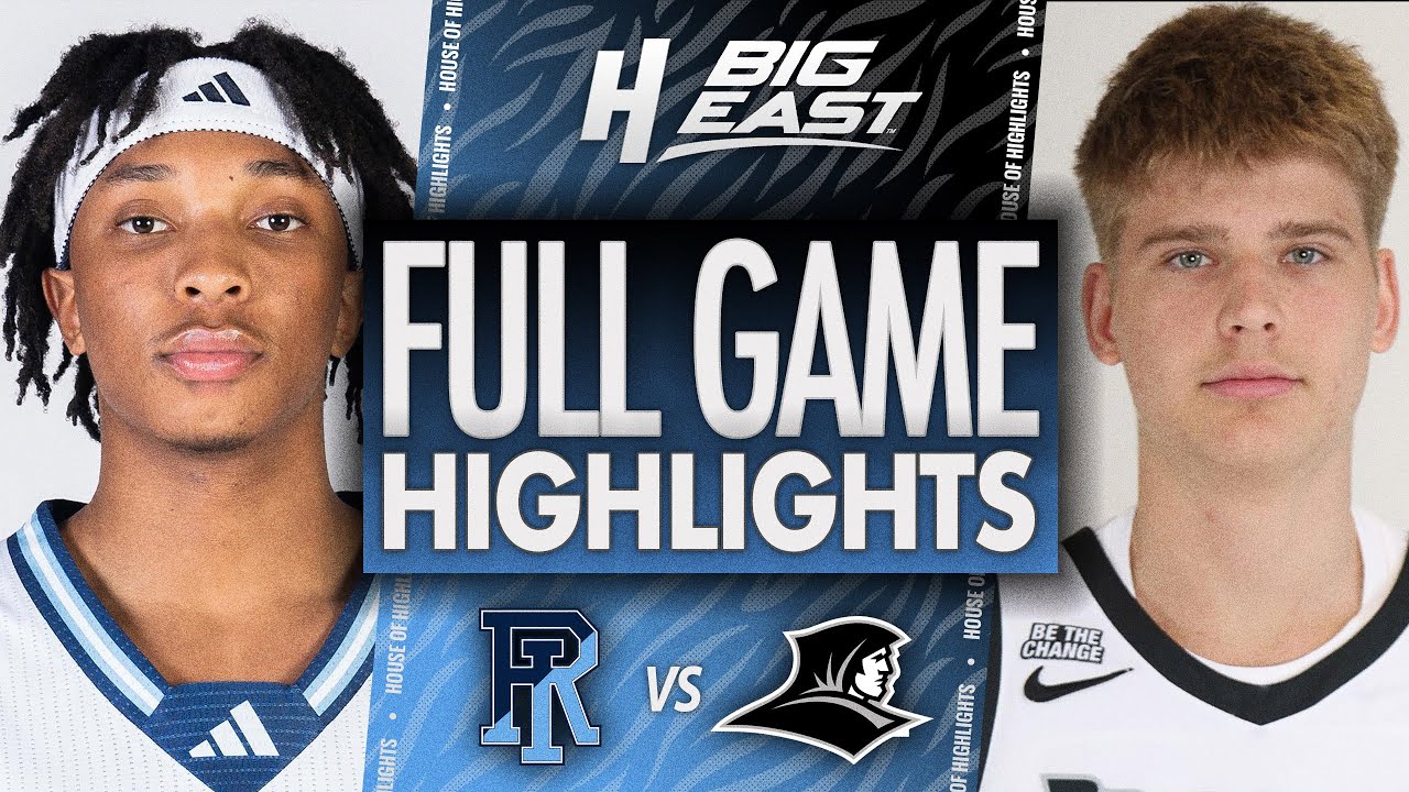 Rhode Island vs Providence - FULL GAME HIGHLIGHTS | December 6, 2025 ...