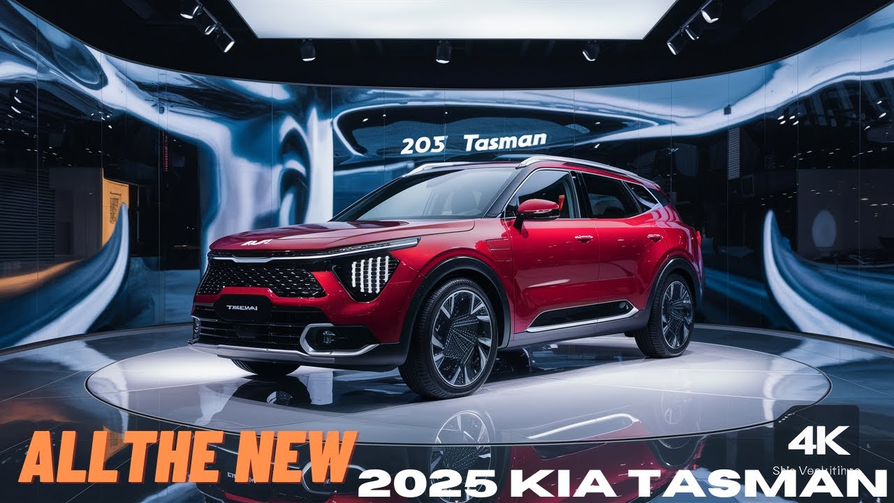 The All-New 2025 Kia Tasman - A Pickup Truck Ready to Conquer - YouTube