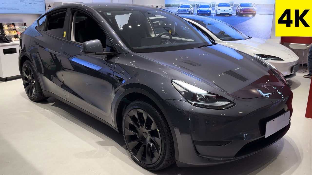 4K 2023 Tesla New Model Y Interior and Exterior - YouTube