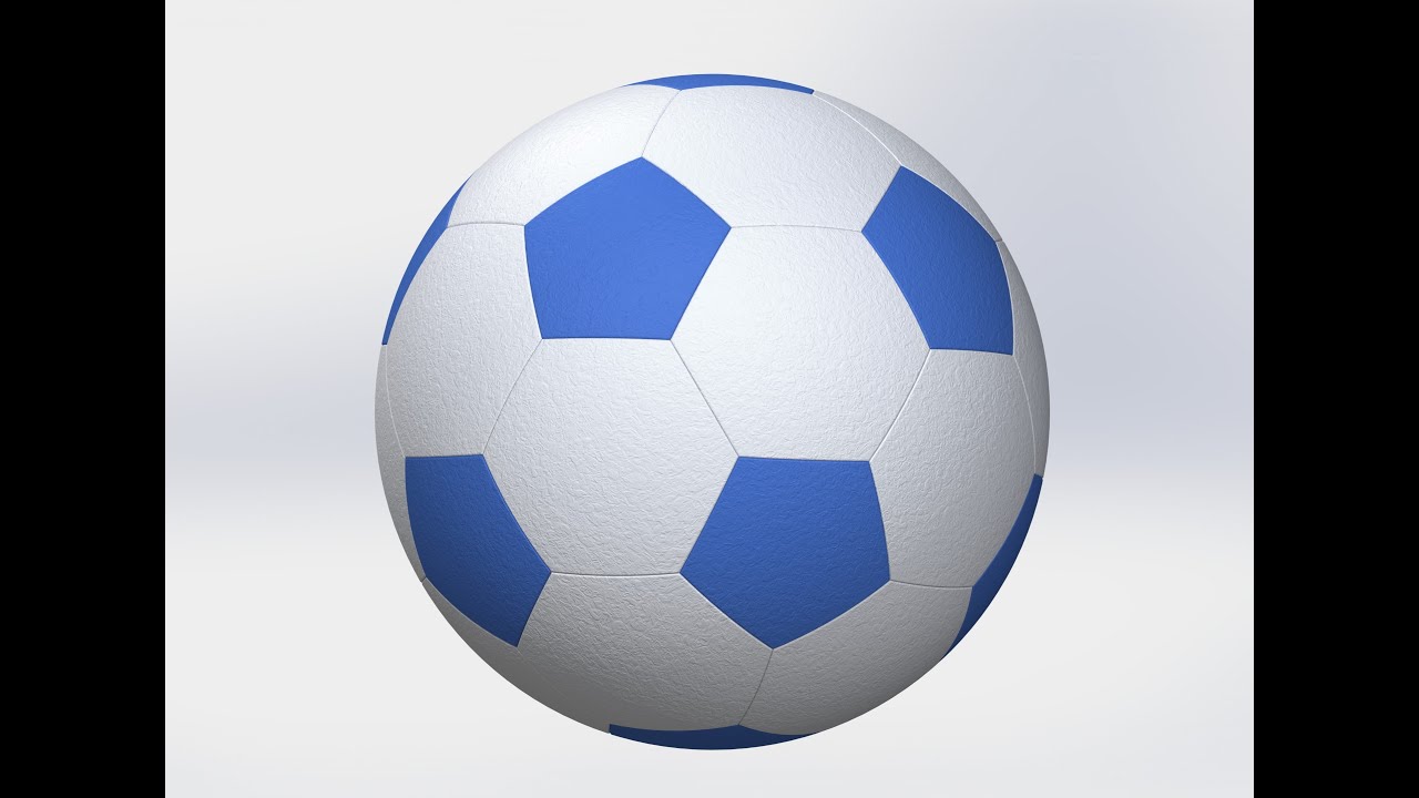 Solidworks 2019 - Soccer Ball - YouTube