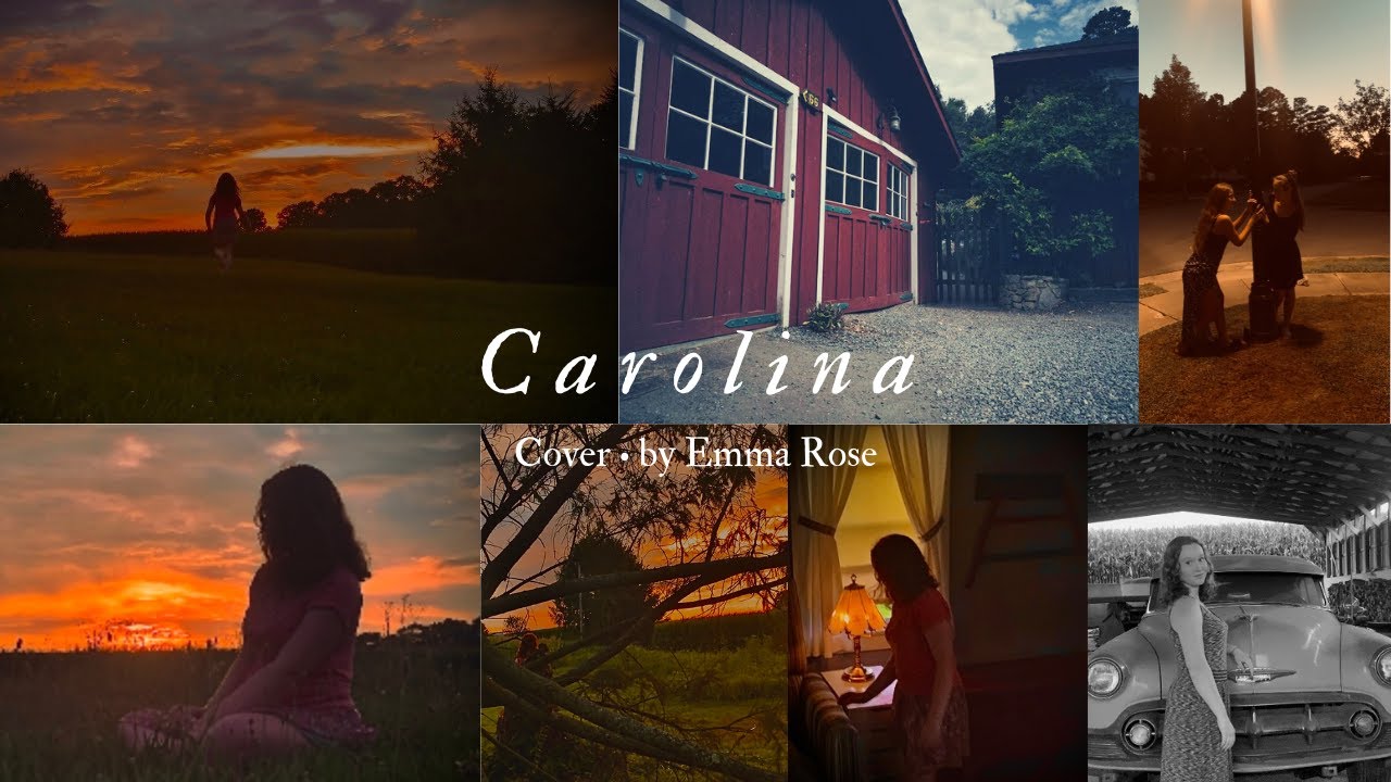 Carolina by Taylor Swift- cover and music video by Emma Rose - YouTube