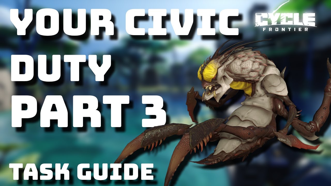 ICA Civic Duty Part 3 - Task Guide - The Cycle Frontier - YouTube