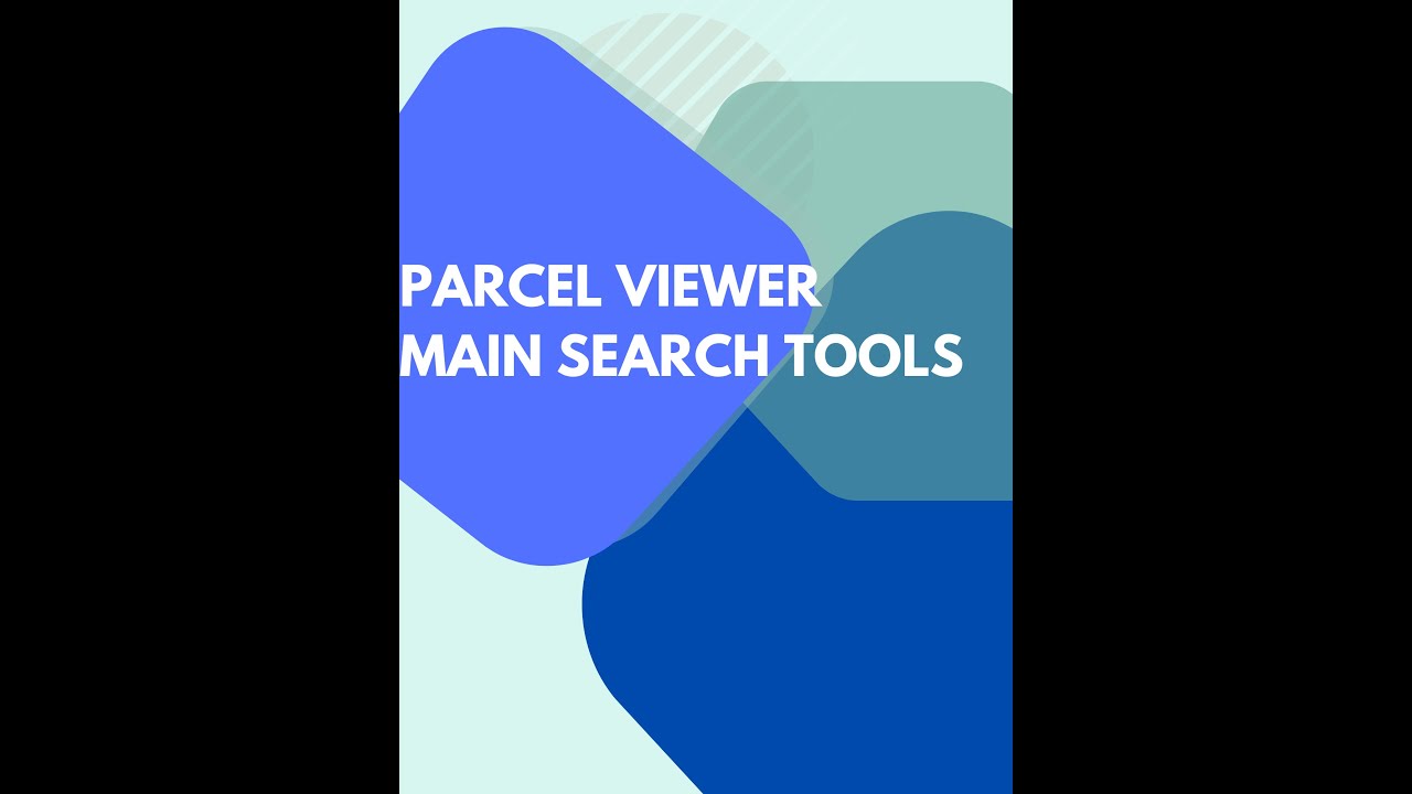 Parcel Viewer Main Search Tools - YouTube