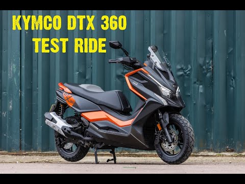 SLUK | Kymco DTX 360: First ride - YouTube
