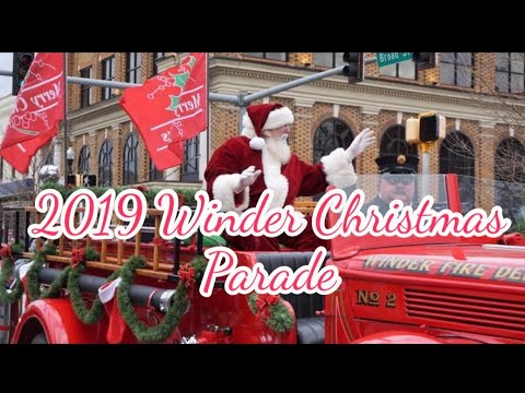 2019 Winder Georgia Christmas Parade - YouTube