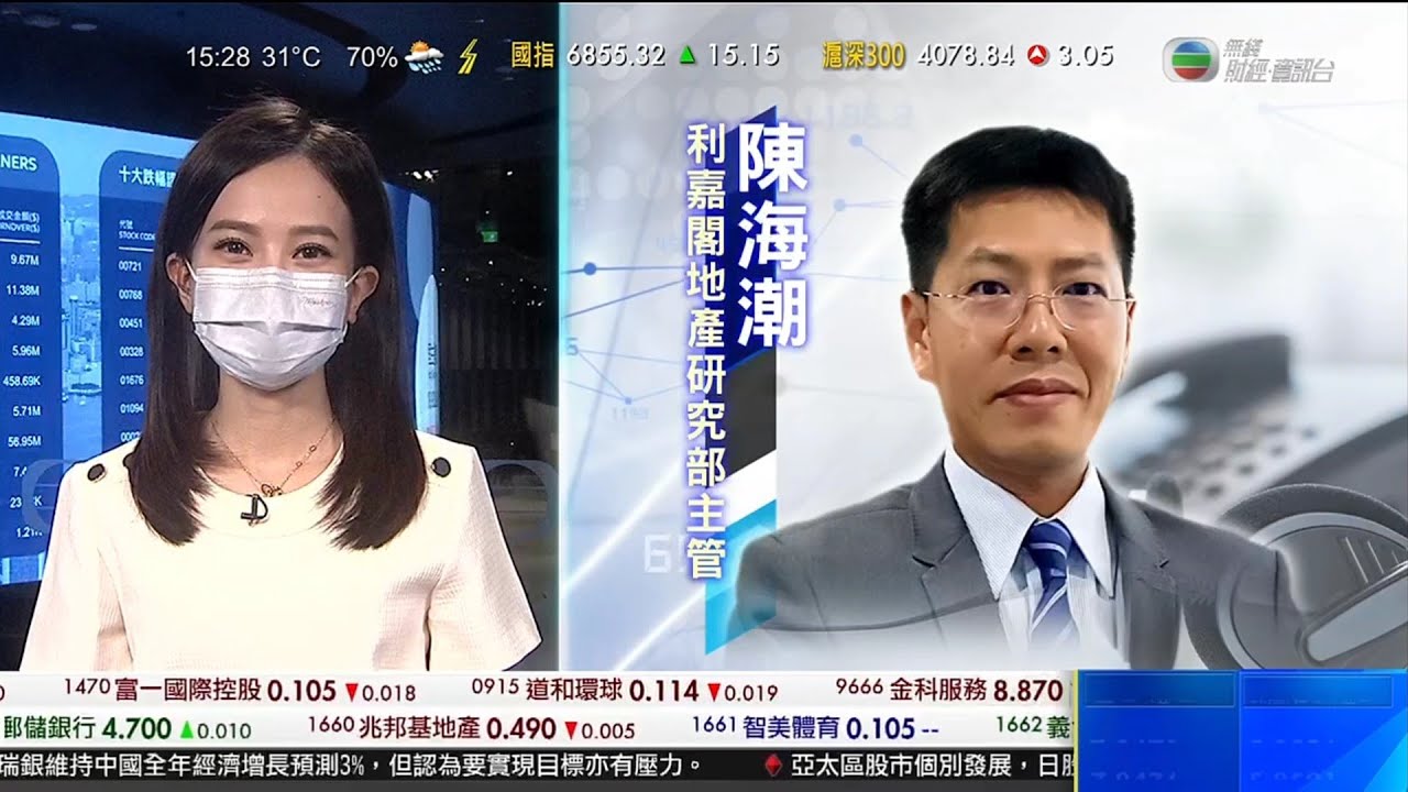 2022年8月26日 TVB《樓市速遞》訪問 利嘉閣 陳海潮Derek - YouTube