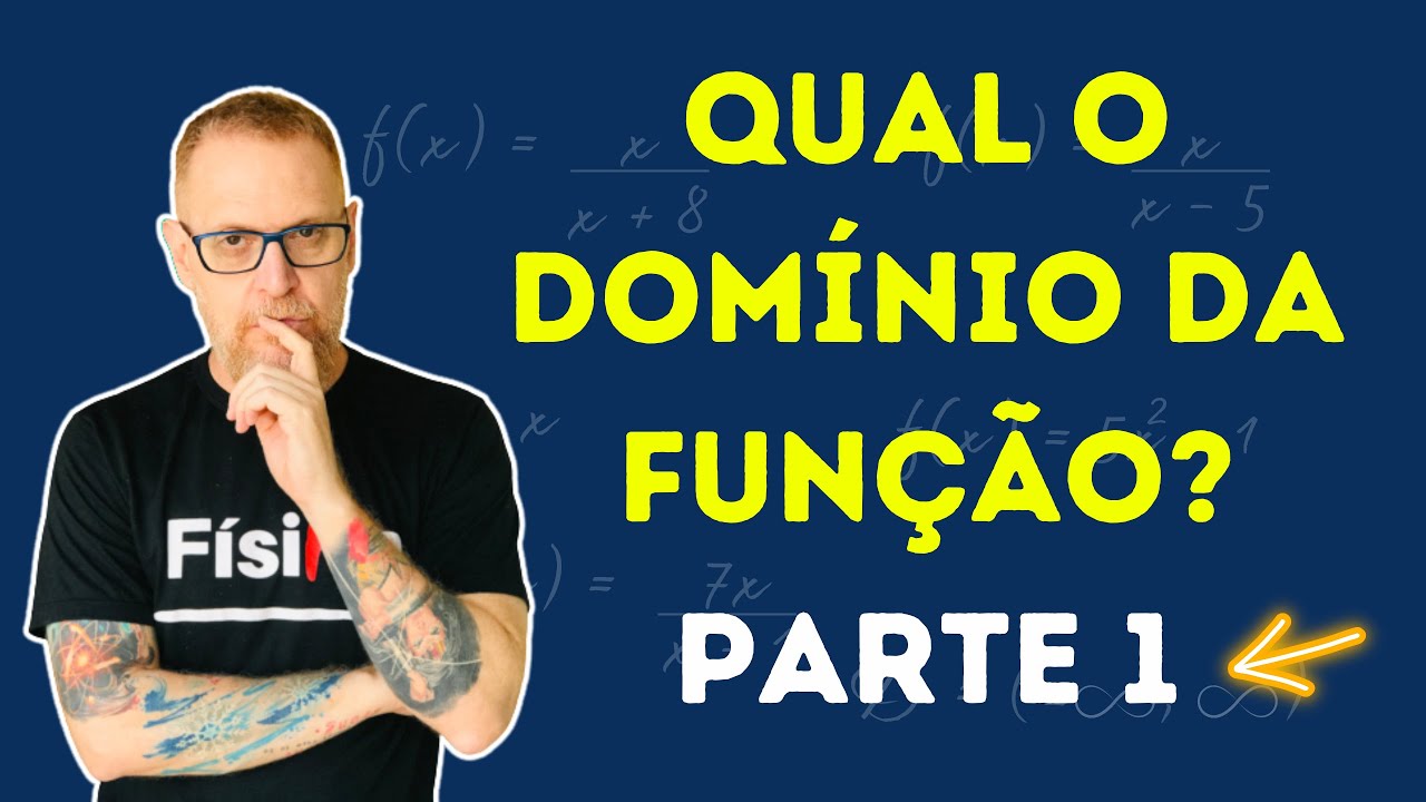 DOMÍNIO DE UMA FUNÇÃO parte 1 | MATEMÁTICA - YouTube