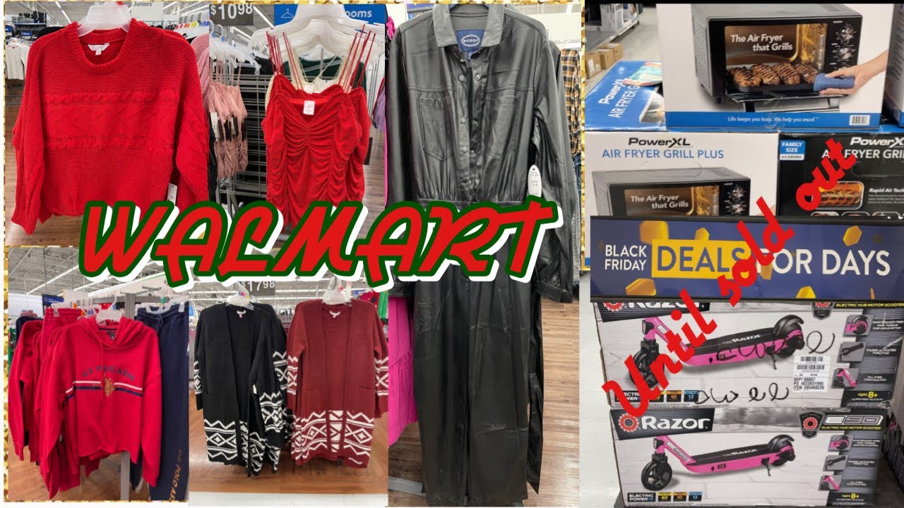 Walmart - NEW CLOTHING and BLACK FRIDAY DEALS still on until sold out ...