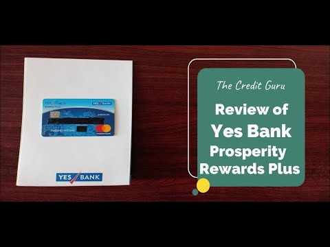 CreditGuru Credit Card Review: Yes Bank Prosperity Rewards Plus - YouTube