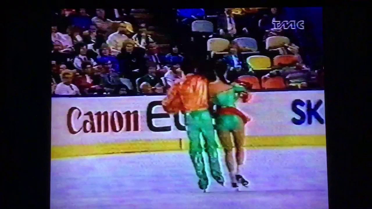 Michela Malingambi - Andrea Gilardi Free Dance 1987 Latin Medley - YouTube