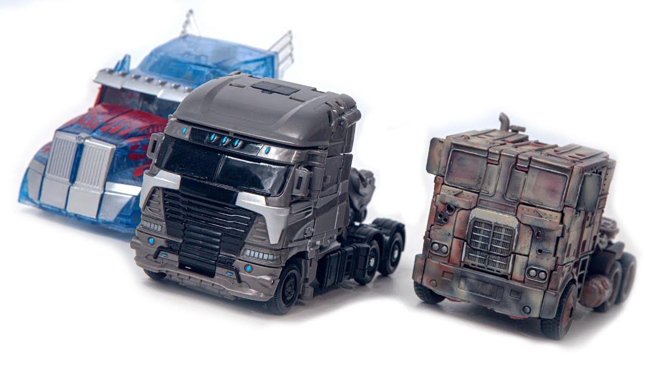 Transformers 4 AOE Optimus Prime Knight Optimus Prime Garvatron Truck ...