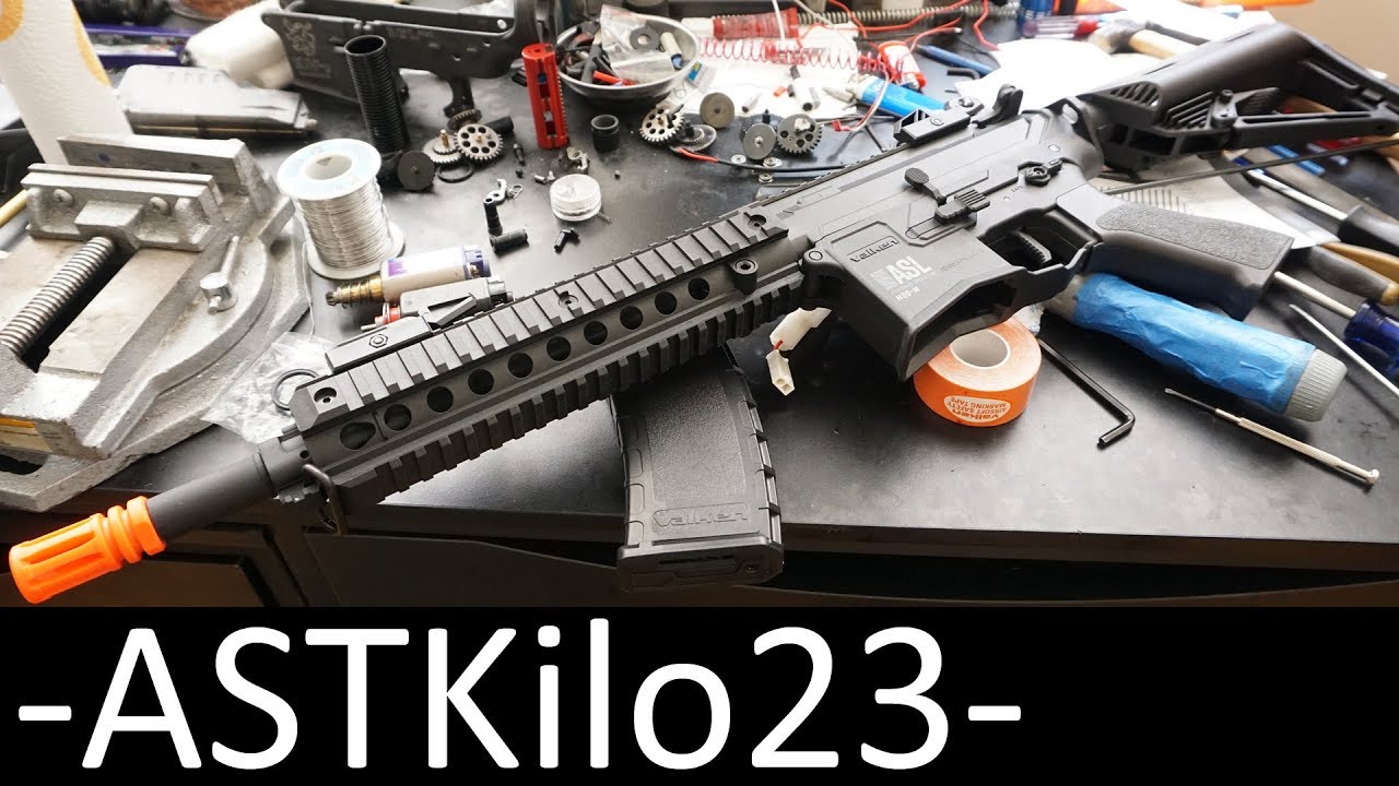 Watch This Before Buying A Valken Battle Machine - Valken ASL Mod-M AEG ...