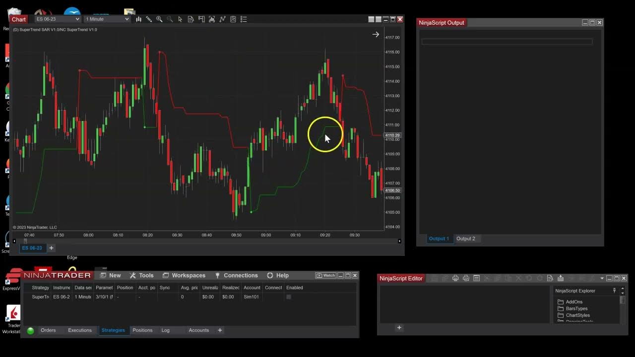 NC SuperTrend Indicator for NinjaTrader 8 Logic Revealed | Tutorial ...