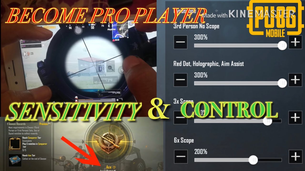 BEST SENSITIVITY TO BECOME PRO IN PUBG MOBILE | RECOIL CONTROL - YouTube