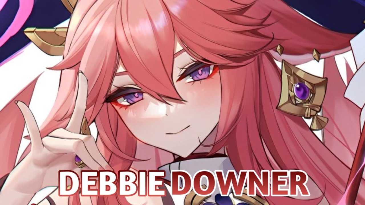 Nightcore - Debbie Downer | Lyrics (Neoni) - YouTube