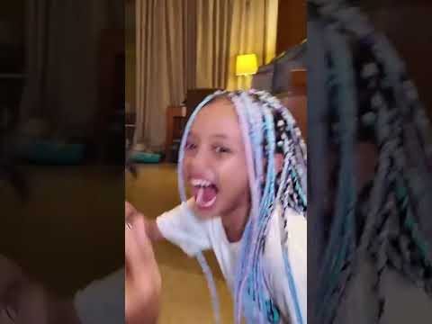 LEIKA COPOTIN KEPANGNYA, RAMBUNYA JADI LUCU BANGET!!! 🤣🤣#leika #shorts