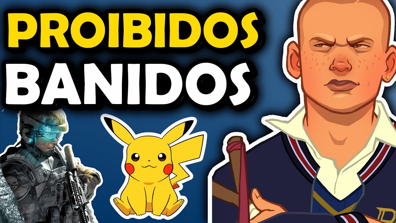 8 jogos que foram proibidos e você nem sabia - YouTube