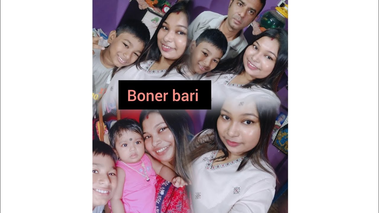 Pujor modhye boner bari chollam II #vlogvideo#enjoy - YouTube